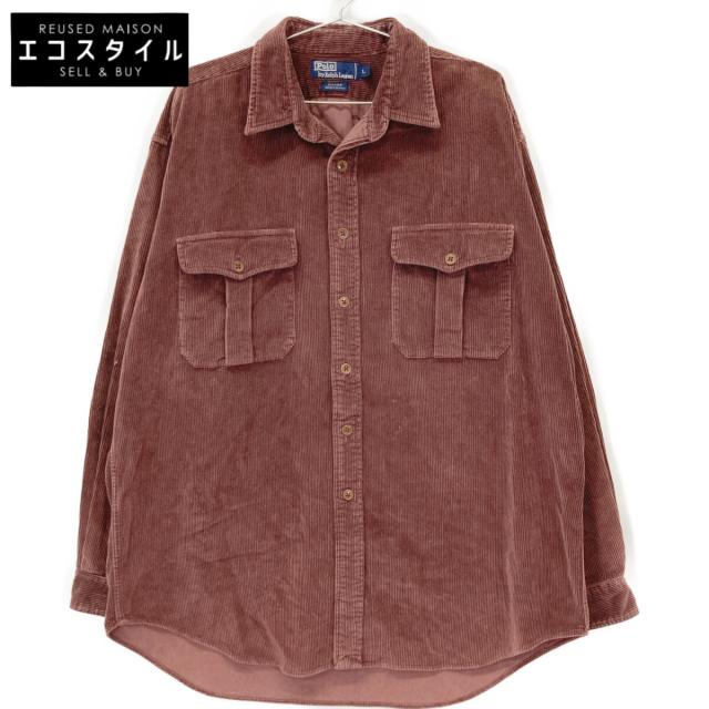 POLO RALPH LAUREN ポロ ラルフローレン トップス L ボルドー メンズ