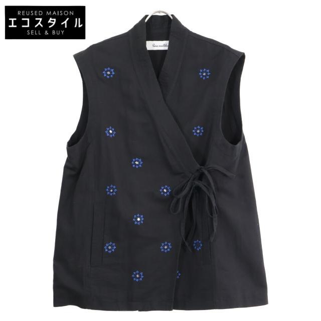 SARA MALLIKA サラ マリカ ベスト ※サイズの記載はございません。 ブラック レディース