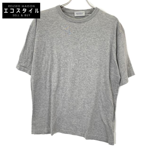 JOHN SMEDLEY ジョンスメドレー トップス L グレー メンズ