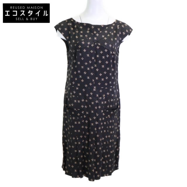 CHANEL シャネル ワンピース 38 ブラック レディース