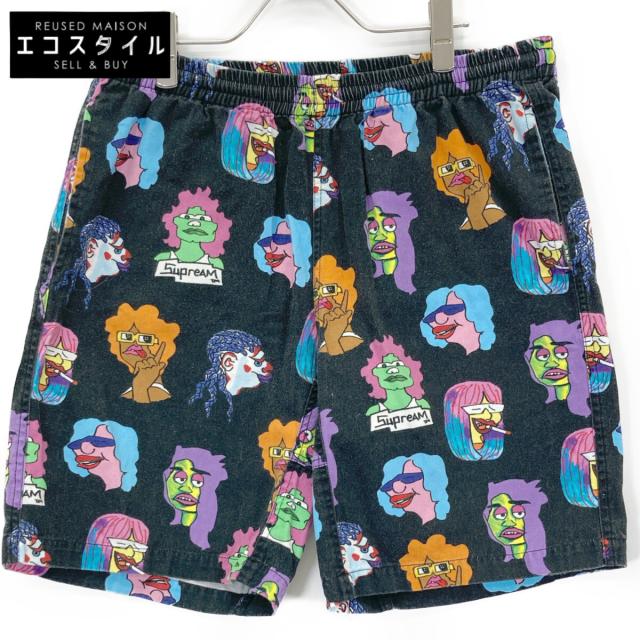 Supreme シュプリーム ボトムス M ブラック メンズ