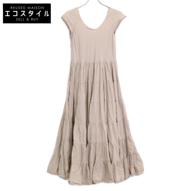 MARIHA マリハ ワンピース 36 ベージュ レディース