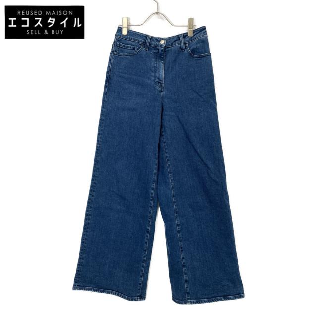 theory luxe セオリーリュクス ボトムス 36 ブルー レディース