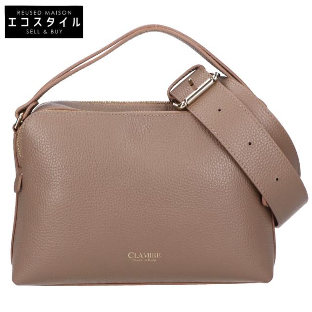 CLAMIRE クラミレ ハンドバッグ ブラウン系 レディース