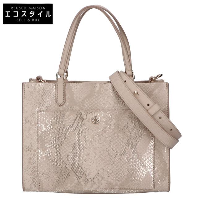 Cole Haan コールハーン トートバッグ ベージュ/ゴールド レディース