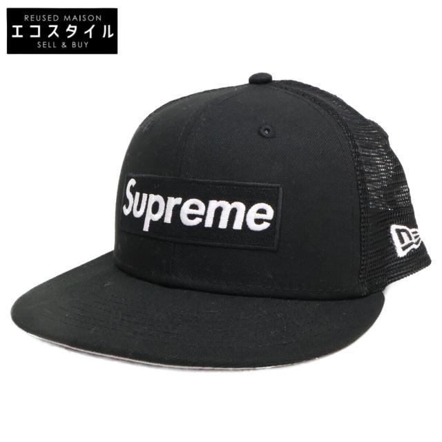 Supreme シュプリーム 帽子 57.7cm ブラック メンズ