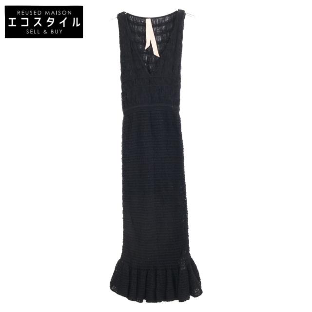 N゜21 ヌメロ ヴェントゥーノ ワンピース 38 ブラック レディース