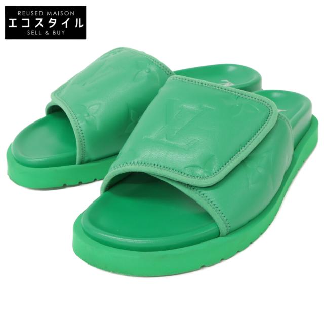 LOUIS VUITTON ルイヴィトン シューズ 6 グリーン メンズ