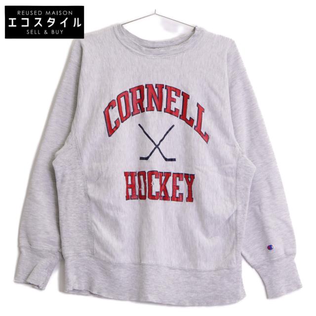 Champion チャンピオン トップス L グレー メンズ