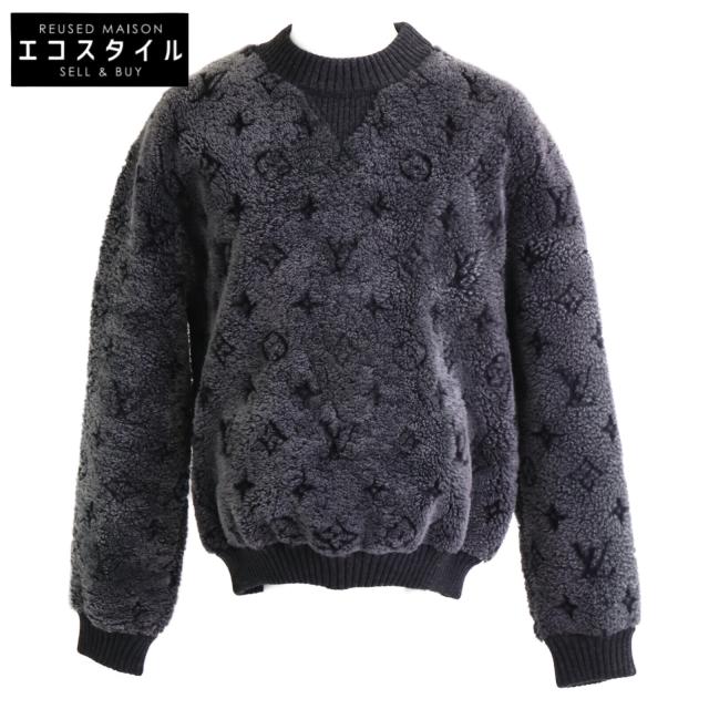 LOUIS VUITTON ルイヴィトン トップス L ダークグレー メンズ