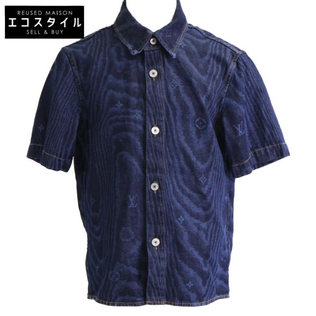 LOUIS VUITTON ルイヴィトン トップス M インディゴ メンズ