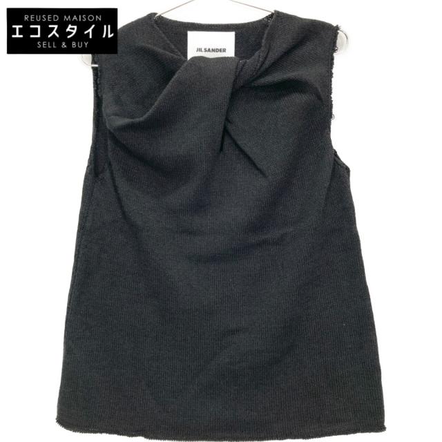 JIL SANDER ジルサンダー トップス 34 ブラック レディース
