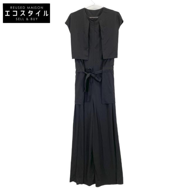 ADORE アドーア オーバーオール オールインワン 38 ブラック レディース