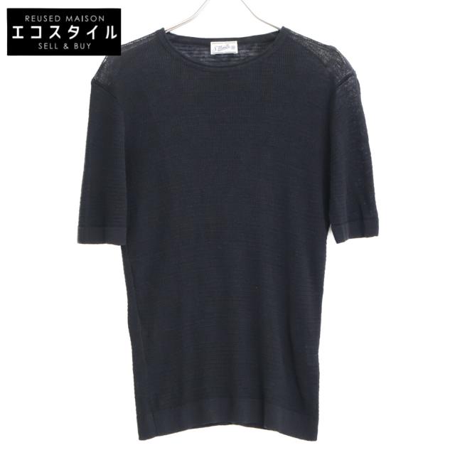 St.moritz サンモリッツ トップス 48 ブラック メンズ