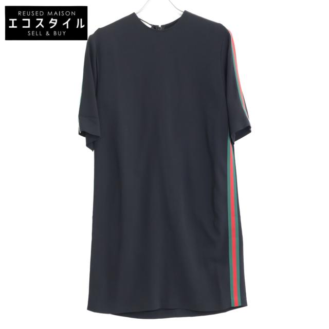 GUCCI グッチ ワンピース 38 ブラック レディース