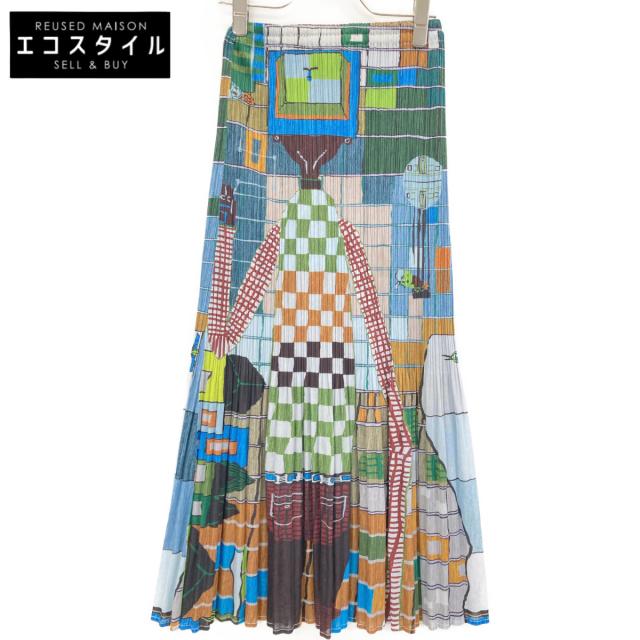 PLEATS PLEASE プリーツプリーズ スカート 2 マルチカラー レディース