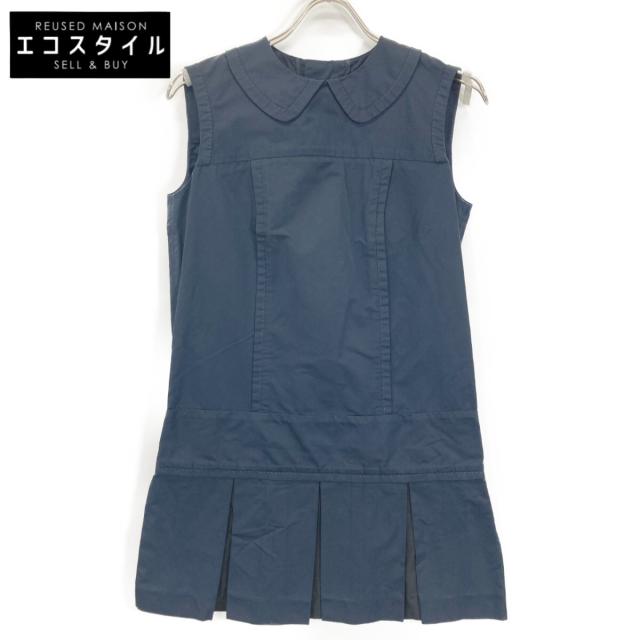 LOUIS VUITTON ルイヴィトン ワンピース 38 ネイビー レディース