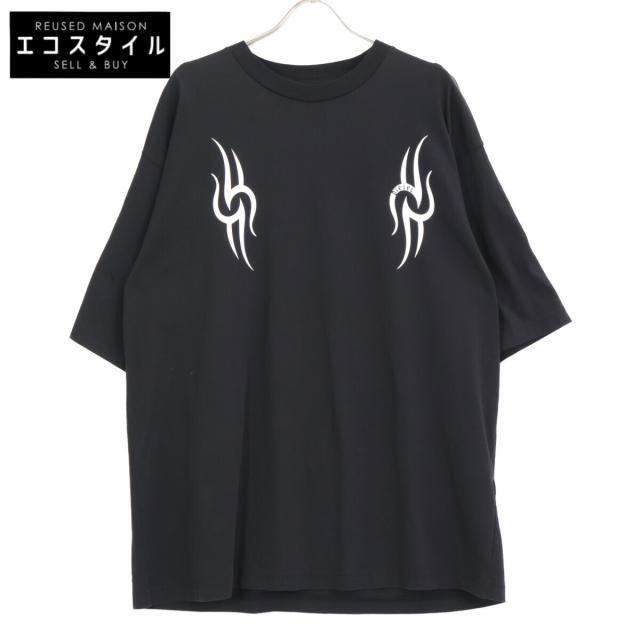 DIESEL ディーゼル トップス M ブラック／ホワイト メンズ