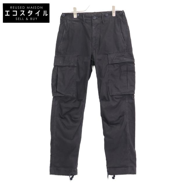 RRL ダブルアールエル ボトムス 29×30 ブラック メンズ