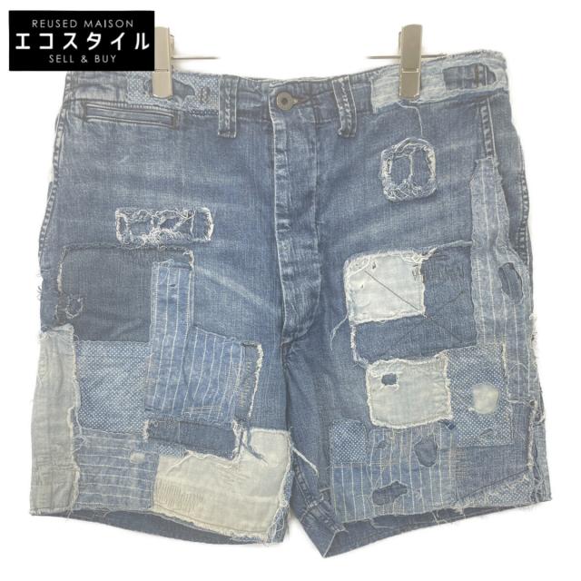 RRL ダブルアールエル ボトムス 34 ブルー メンズの通販はau PAY