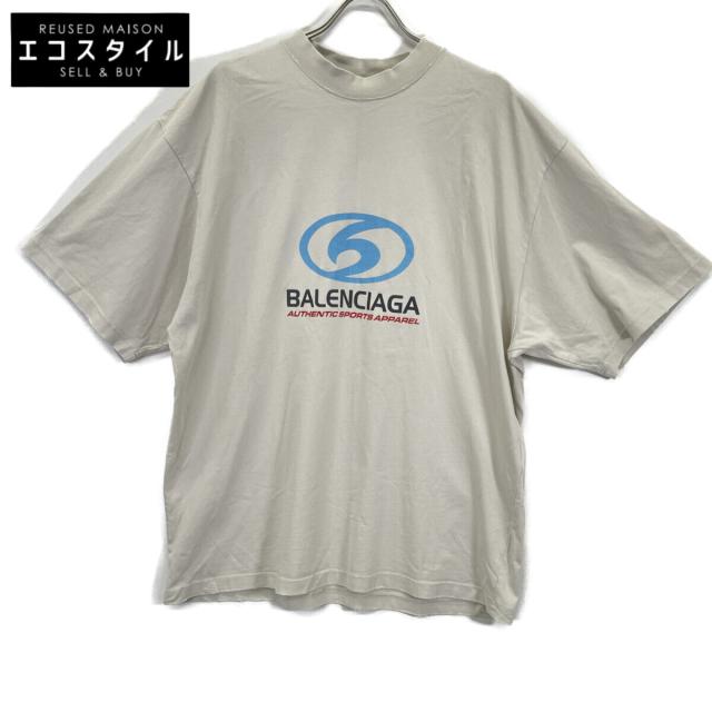 BALENCIAGA バレンシアガ トップス L アイボリー メンズ