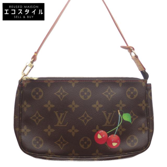 LOUIS VUITTON ルイヴィトン ポーチ モノグラムチェリー レディース