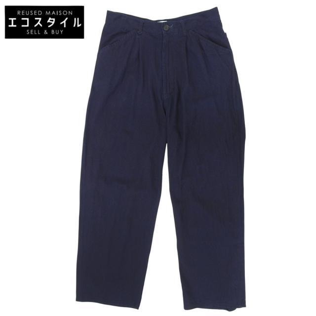 STILL BY HAND スティルバイハンド ボトムス 46 ネイビー メンズ