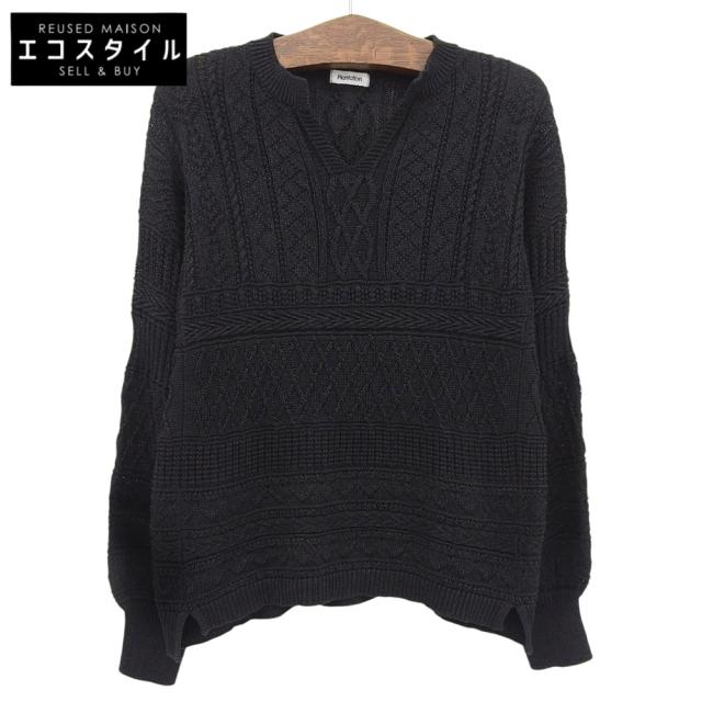 Plantation プランテーション トップス M ブラック レディース