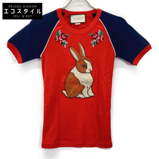 GUCCI グッチ トップス XS レッド レディース