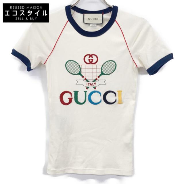 GUCCI グッチ トップス XXS ホワイト レディース