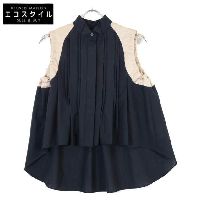 sacai サカイ トップス 1 ブラック レディース