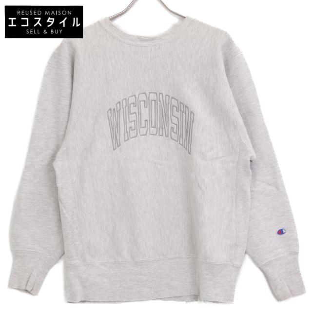 Champion チャンピオン トップス L グレー メンズ