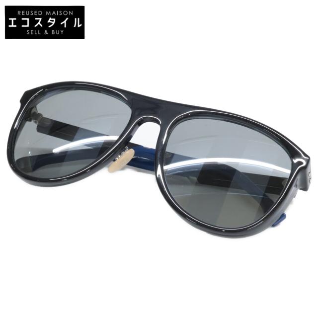 FENDI フェンディ サングラス 57□19 140 ブラック/ブルー メンズ