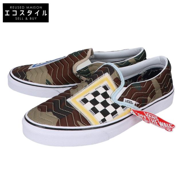 VANS バンズ シューズ US9.5 Camo/True White メンズ
