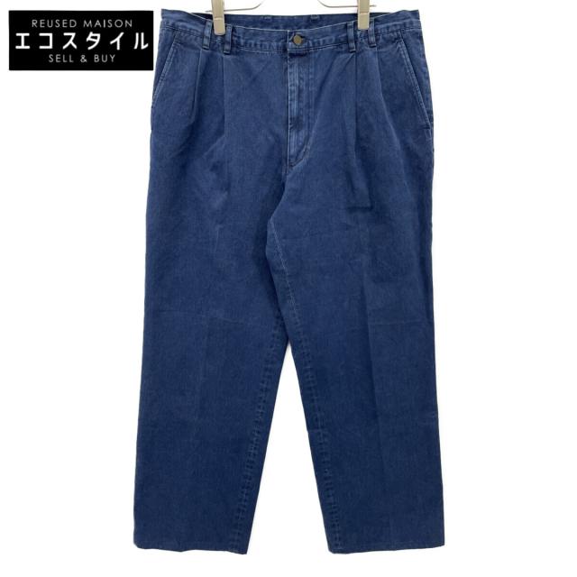 PAPAS パパス ボトムス 54 インディゴ メンズ