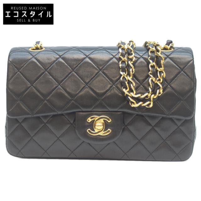 CHANEL シャネル ショルダーバッグ ブラック/GD金具 レディース