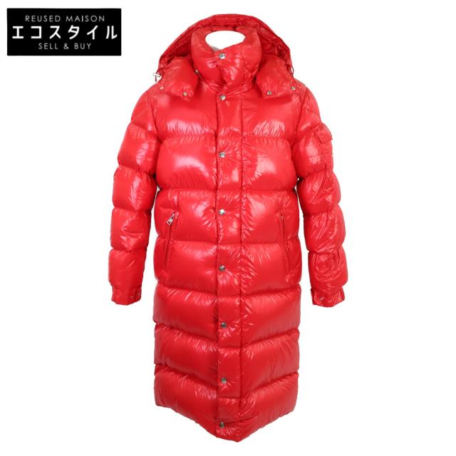MONCLER モンクレール コート 1 レッド メンズ
