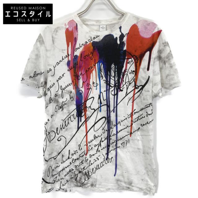 berluti ベルルッティ トップス XS ホワイト／レッド メンズ