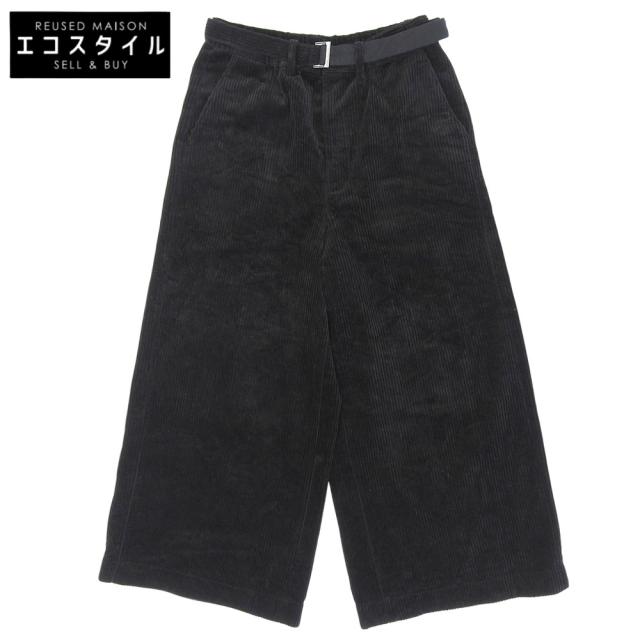 sacai サカイ ボトムス 1 ブラック メンズ