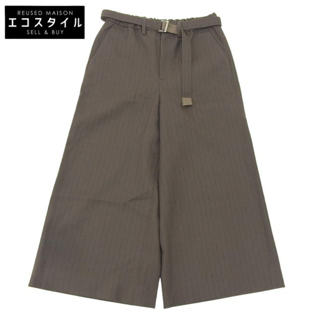 sacai サカイ ボトムス 1 ブラウン メンズ