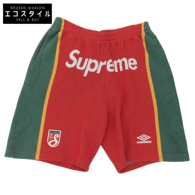 Supreme シュプリーム ボトムス L(ASIA) レッド系 メンズ