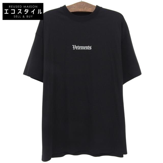 VETEMENTS ヴェトモン トップス L ブラック メンズ