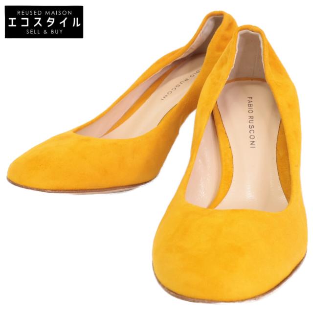 FABIORUSCONI ファビオルスコーニ シューズ 35 1/2 イエロー レディース