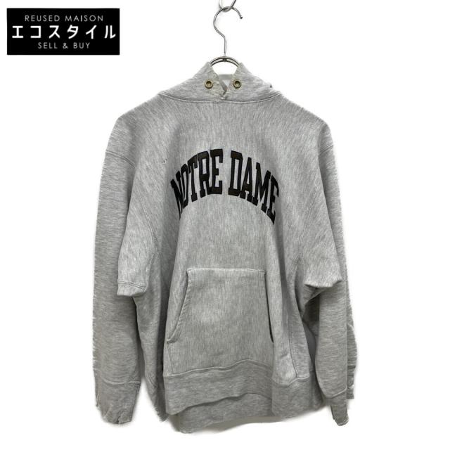 Champion チャンピオン トップス L グレー メンズ