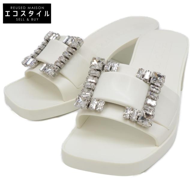 Sergio Rossi セルジオロッシ シューズ 37 ホワイト レディース