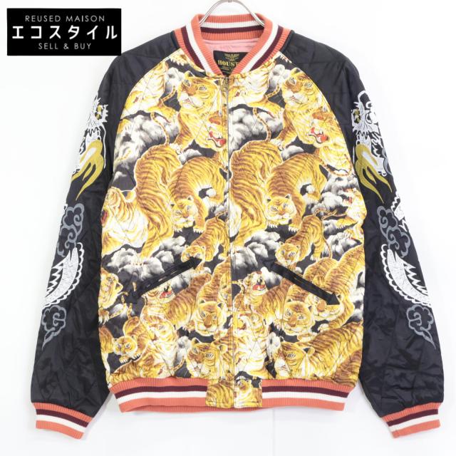 HOUSTON ヒューストン ジャケット M ブラック メンズ