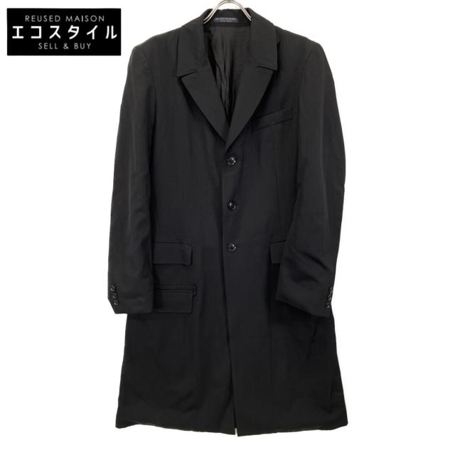 REGULATION Yohji Yamamoto レギュレーション ヨウジヤマモト コート 2 ブラック メンズ
