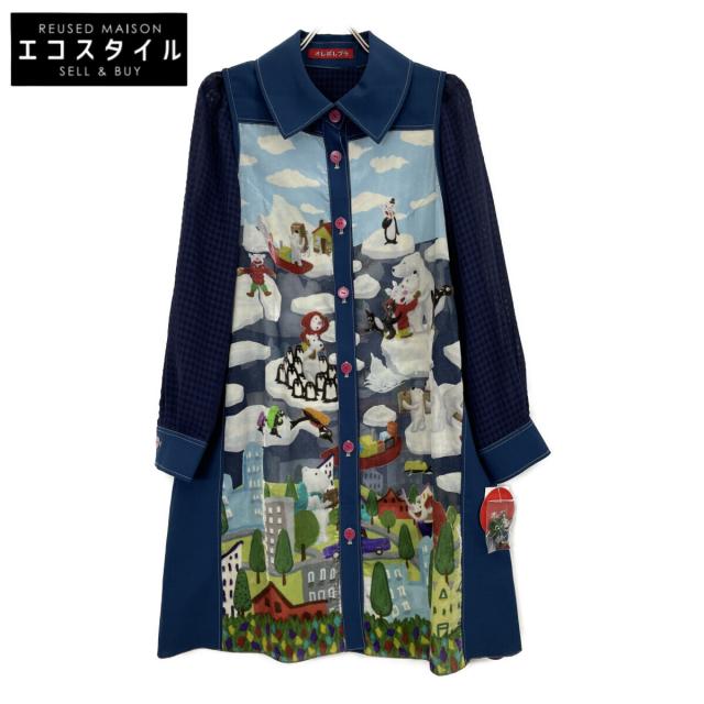 OLLEBOREBLA アルベロベロ ワンピース M ブルー レディース