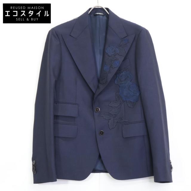 DOLCE&GABBANA ドルチェアンドガッバーナ ジャケット 48 ネイビー メンズ