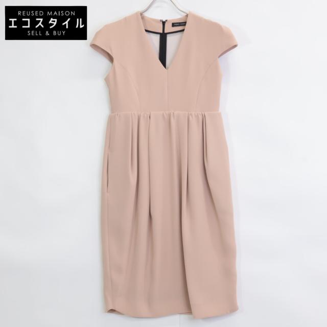 YOKOCHAN ヨーコチャン ワンピース 36 ベージュ レディース